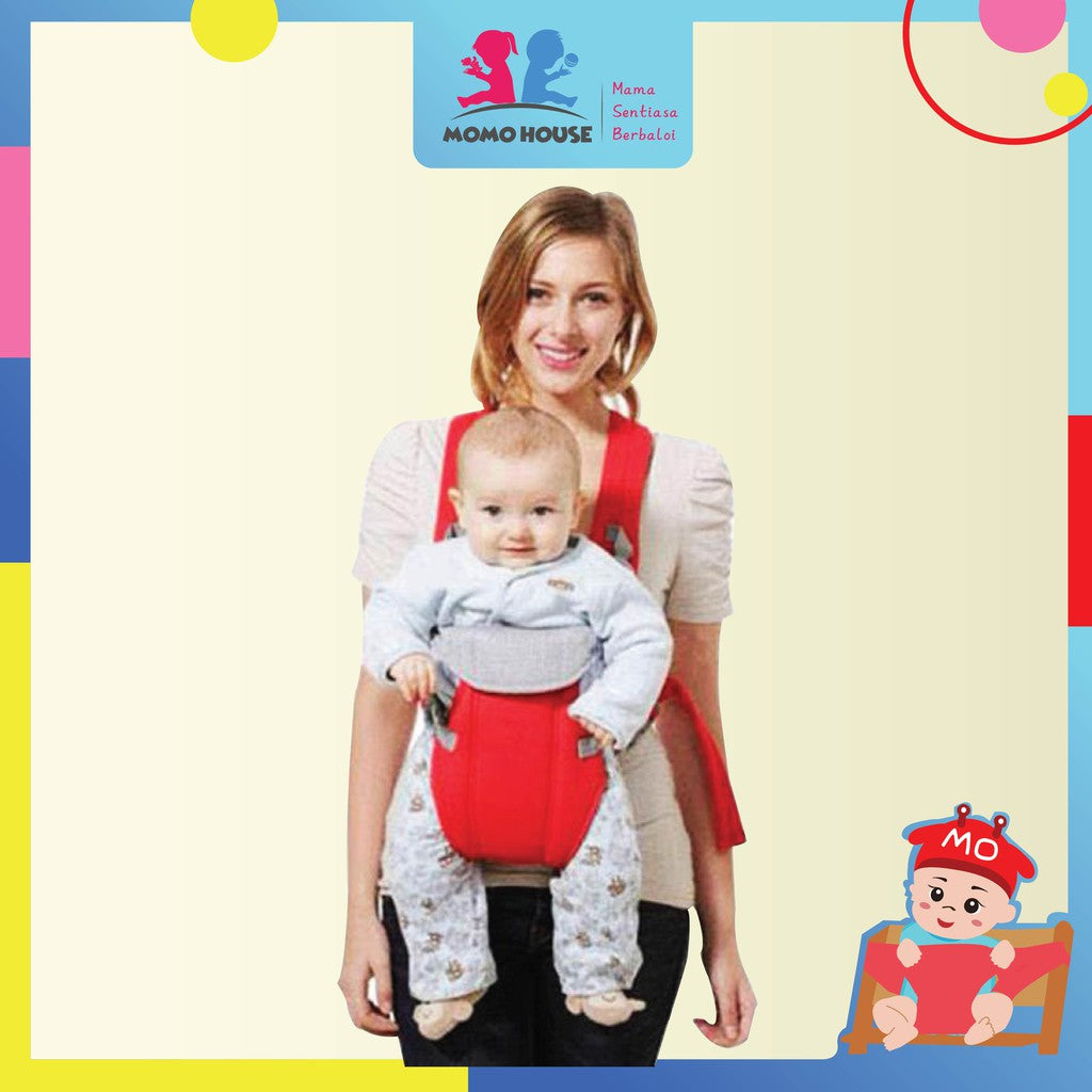 Baby Toddler Breathable Adjustable Carrier Dukung Bayi – Momo House